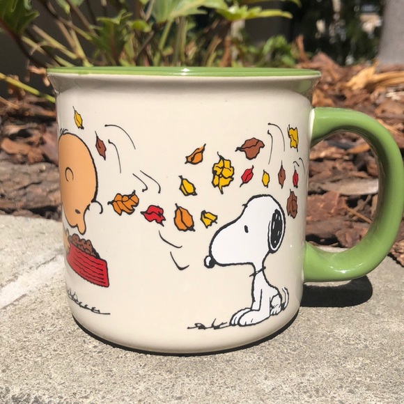 Peanuts | Other | Fall Peanuts Charlie Brown Snoopy Mug Be Giving ...